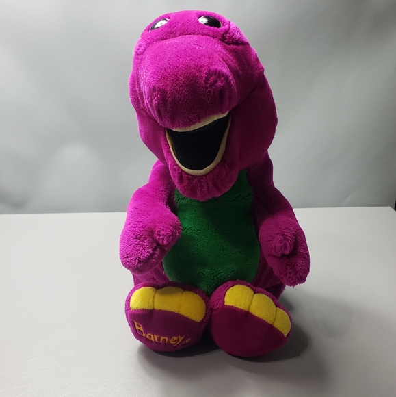 Toys | Barney And Friends Purple Dinosaur Stuffed Animal | Poshmark